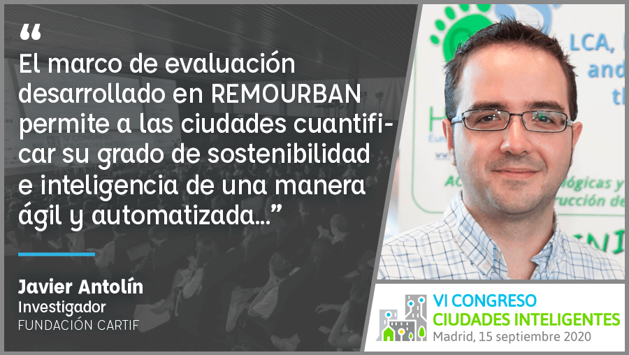 Entrevista a Javier Antolín, de Fundación CARTIF - Congreso Ciudades ...